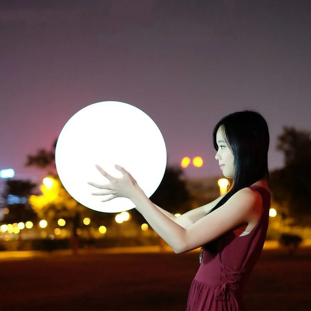 Modern Ball Floor Lamp Simple PVC Living Room Standing Lamp Bedroom ...