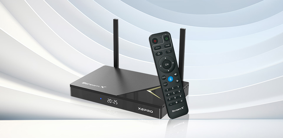 StreamX X2 Pro Android TV Box (2025 Hot Version)