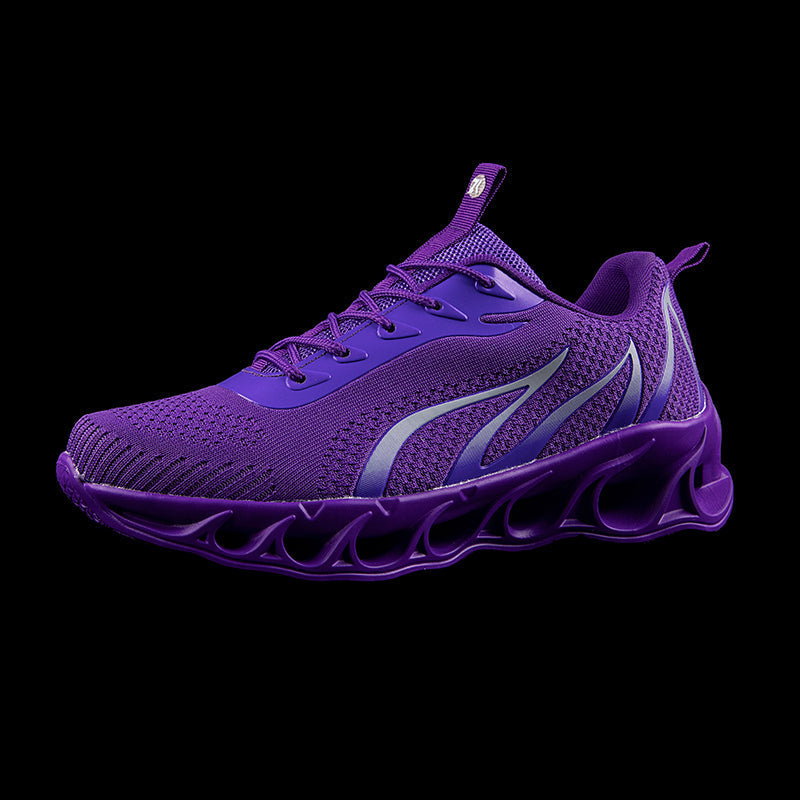 Softsfeel Women's Relieve Foot Pain Perfect Walking Shoes - Purple