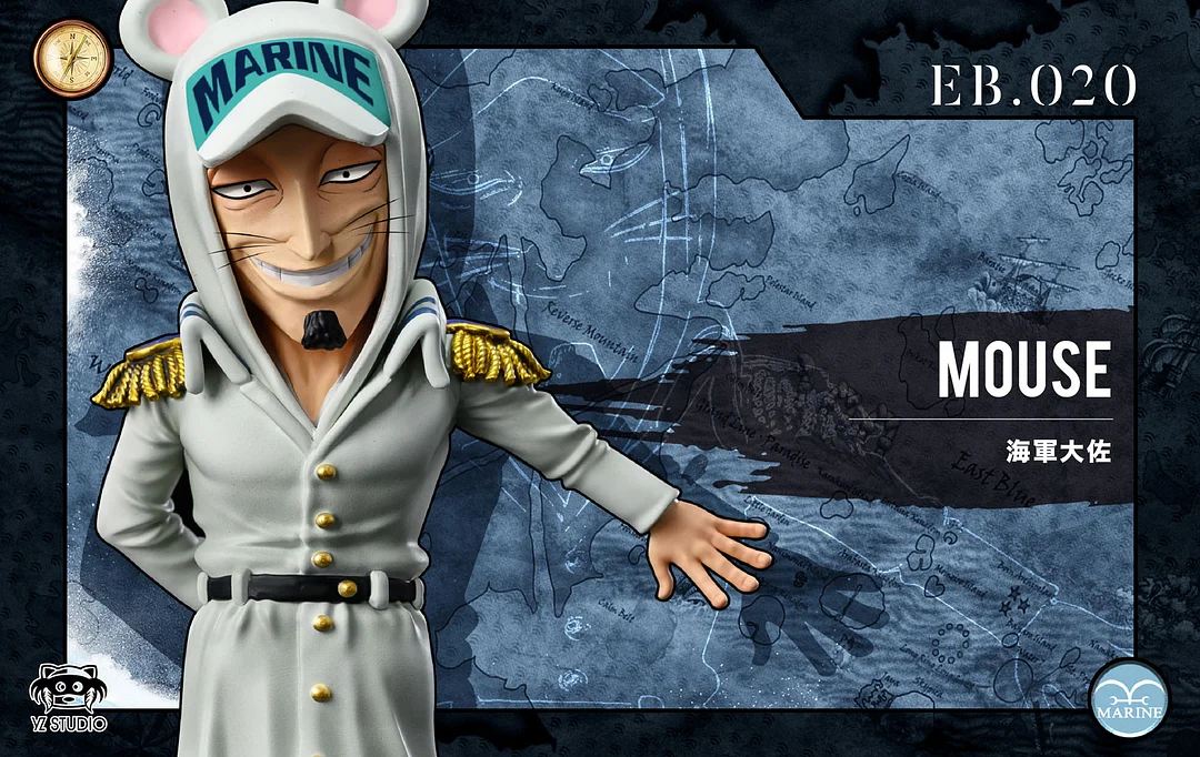 East Blue Saga Series 020 Captain Nezumi - ONE PIECE Statue - YZ ...