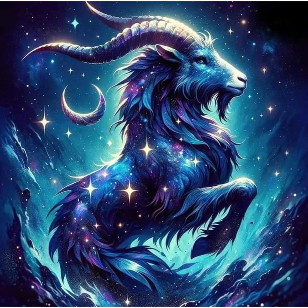 Constellation Aries (velvet cloth) Fairy Dust Drills full round/square ...