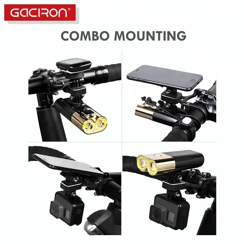 Gaciron H09 Bike Computer Mount Aluminum Bicycle Camera Bracket ...
