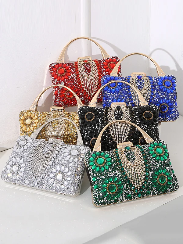 Rhinestone Adorned Handbags: Timeless Glamour
