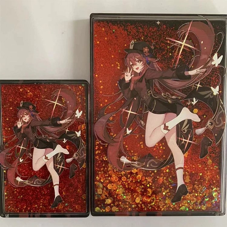 Genshin Impact Hu Tao Cosplay Acrylic Standing