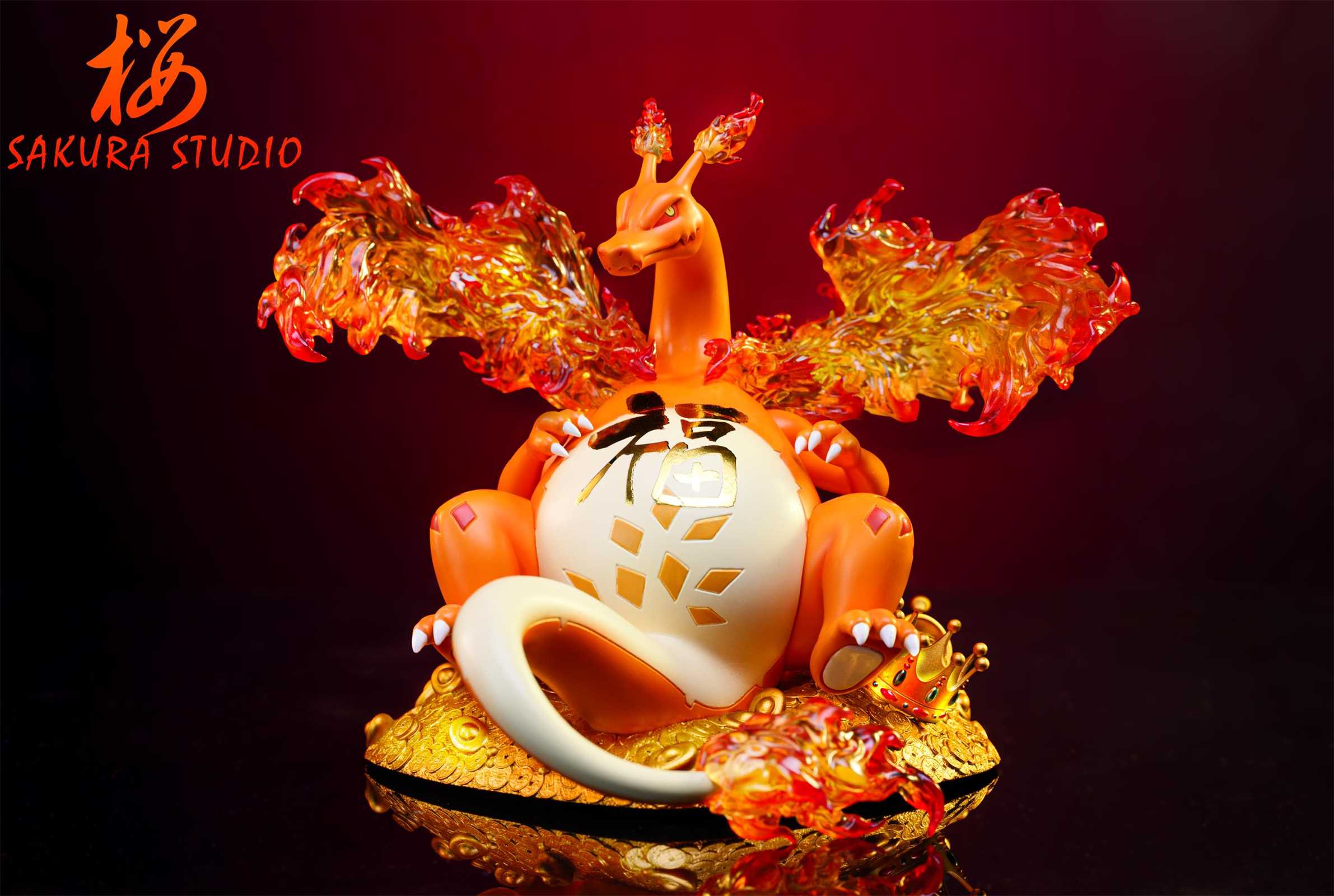 Lucky Charizard - Pokemon Resin Statue - SAKURA Studio [In Stock]