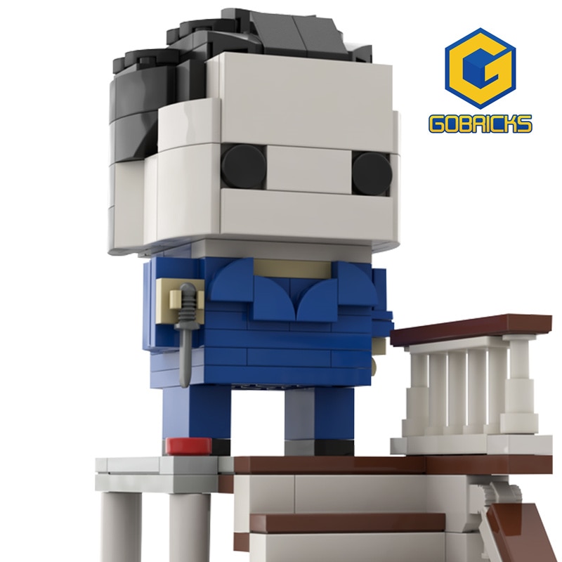 Gobricks Horror Michael Myers Movie Brickheadz Classic Movie Building ...