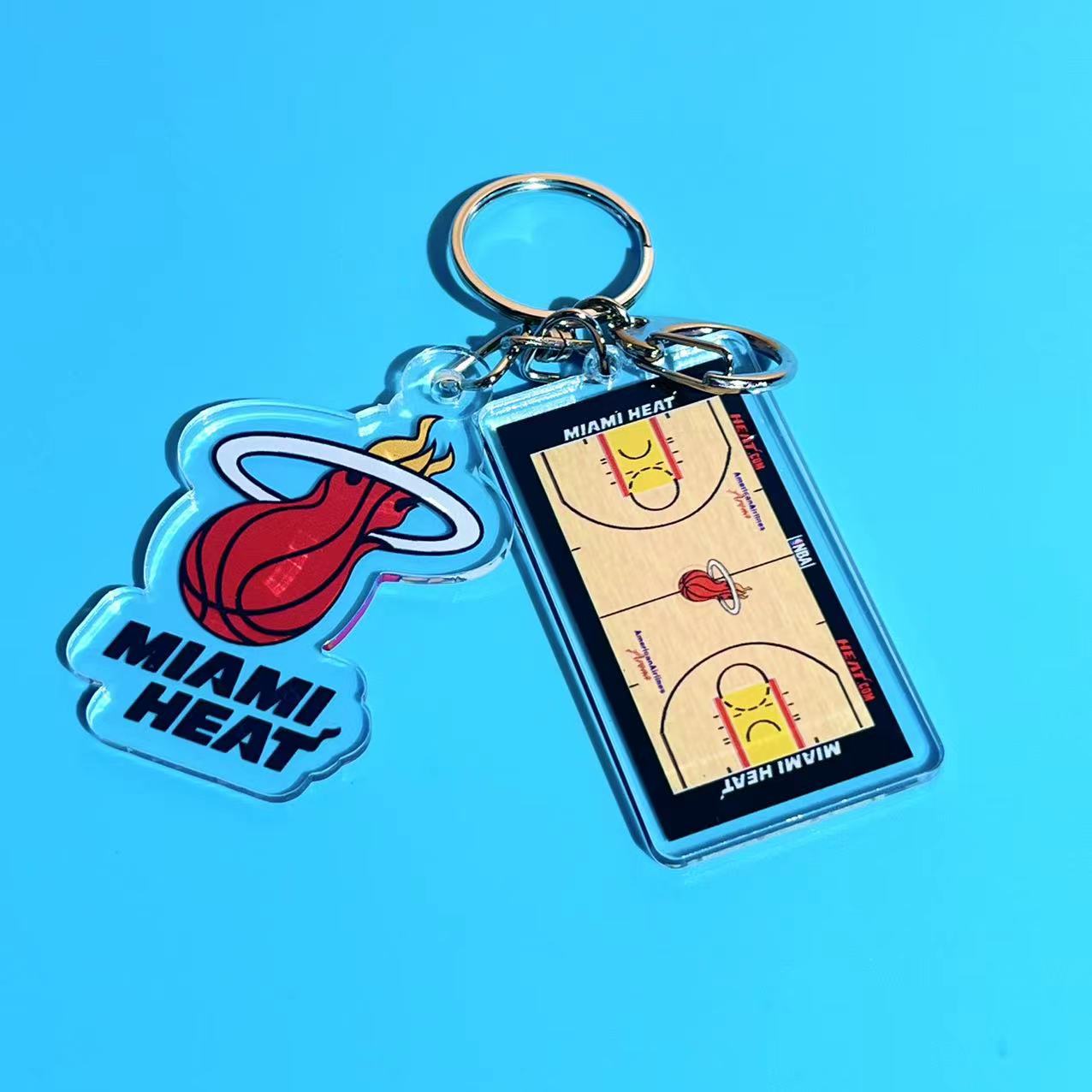 MIA Stadium&Badge Keychain