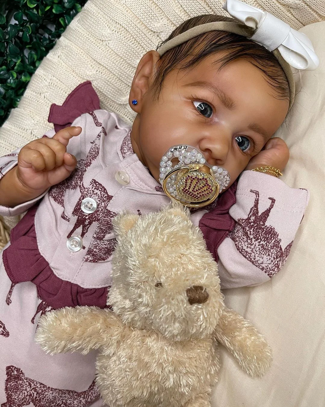 [Heartbeat & Sound] African American 20" Quality Realistic Handmade ...