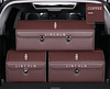 Car Trunk Leather Storage Box