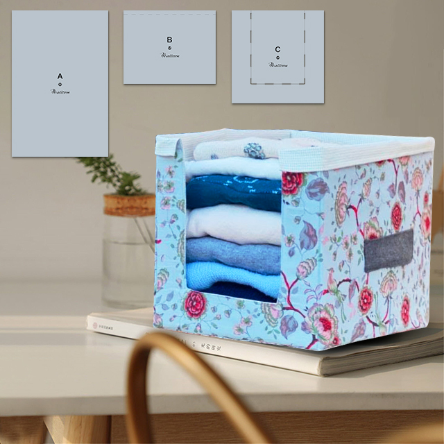 DIY Wardrobe Storage Box Quilting Template — With Tutorial