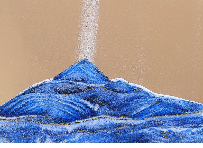 Creative Round Quicksand Decorative Ornaments