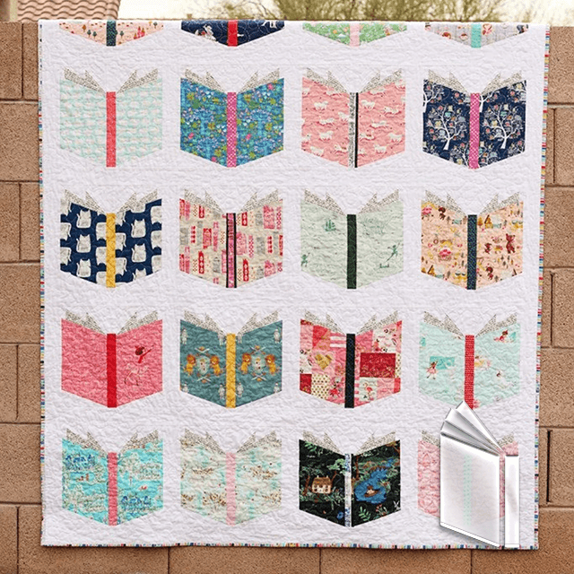 DIY Story Books Quilt Template Set-With Instructions