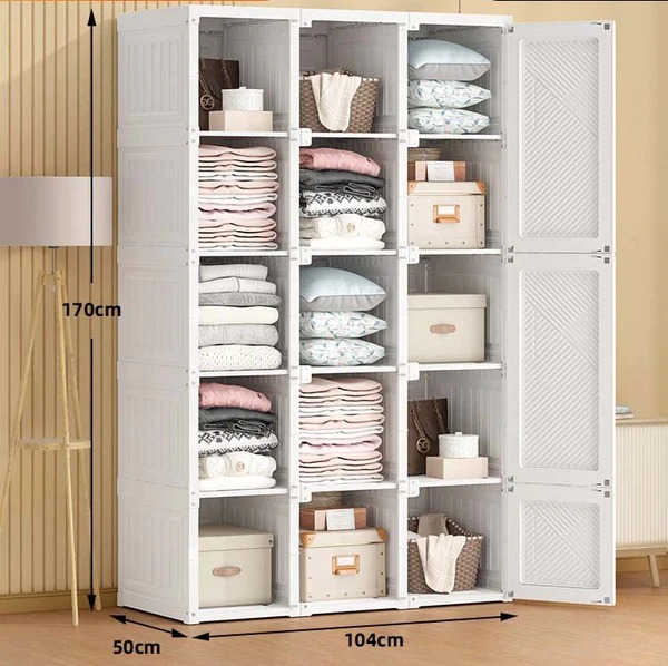 Wardrobe Ultra fast and elegant assembly.