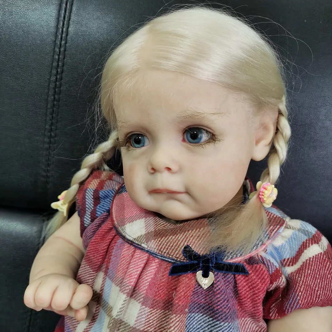 15''Lifelike Innocent and Lovely Reborn Awake Toddlers Girl Zelda with ...