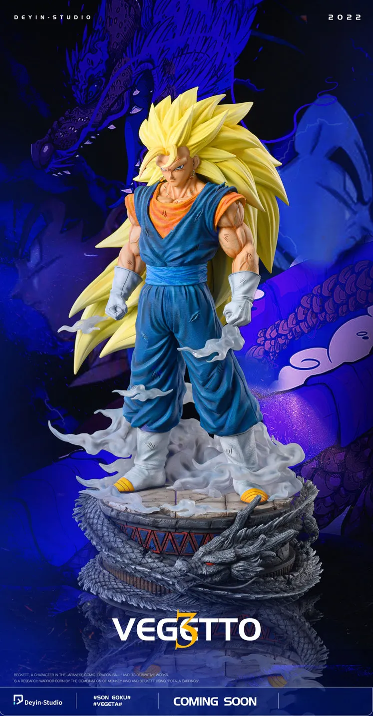 1/6 & 1/4 Scale Super Saiyan 3 Vegito - Dragon Ball Resin Statue ...