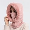Winter Knit Set Unisex Warm Wind-proof Cap