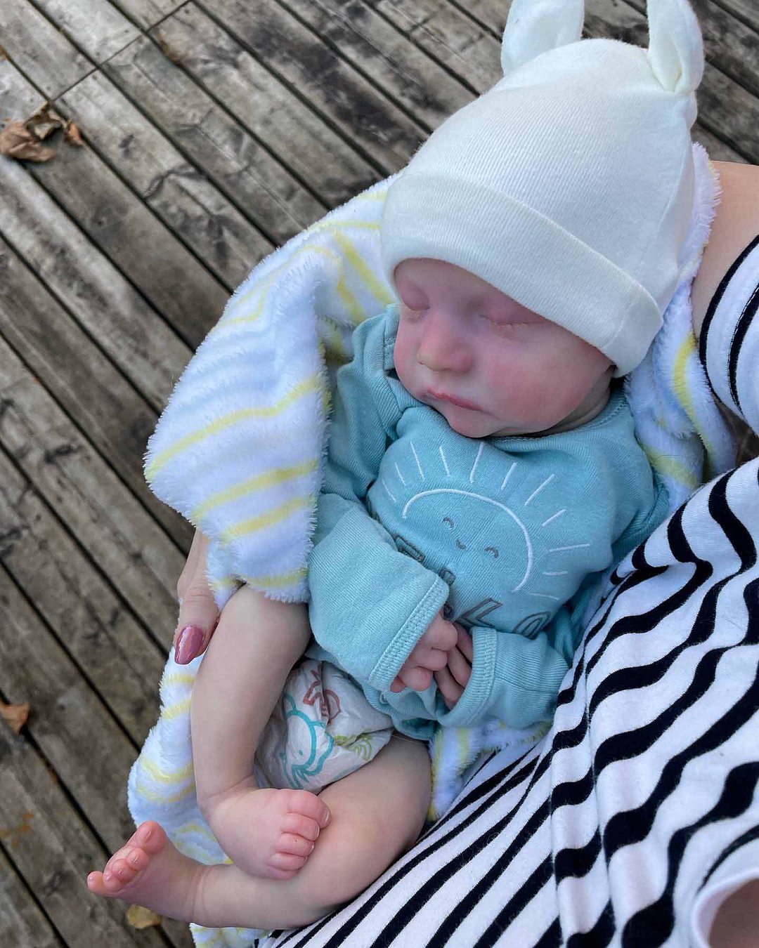 12'' Reborn Lover Maverick Newborn Touch Real Weighted Baby Doll Boy ...
