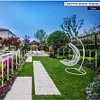 Solar Power Tube Lights Lamps Acrylic Bubble Pathway Lawn Landscape ...