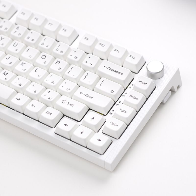 Simple White PBT Keycaps