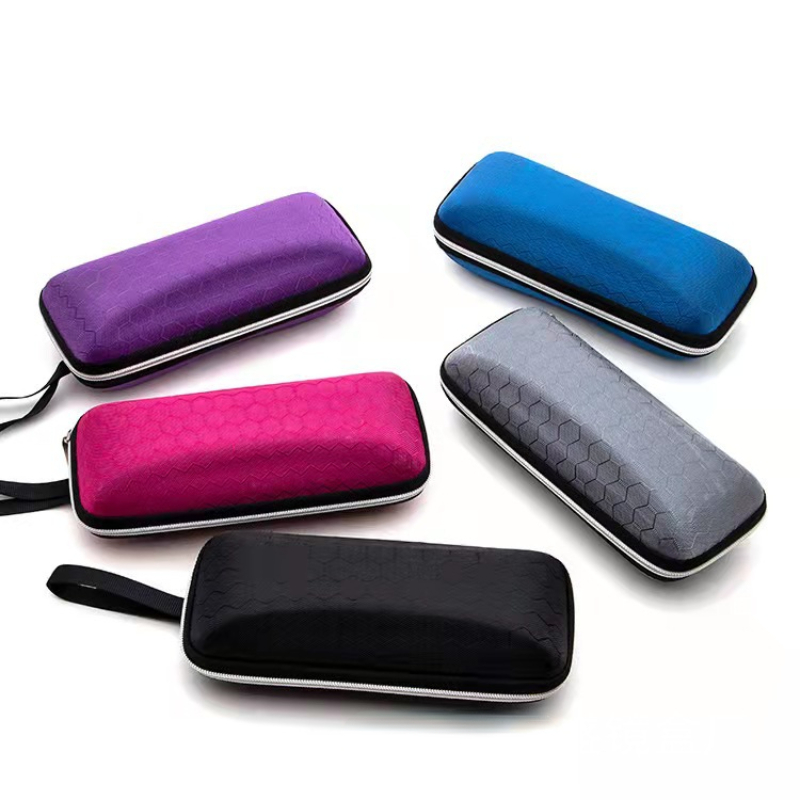 Eyewear Cases Cover Sunglasses Case Glasses Box With Lanyard Zipper ...