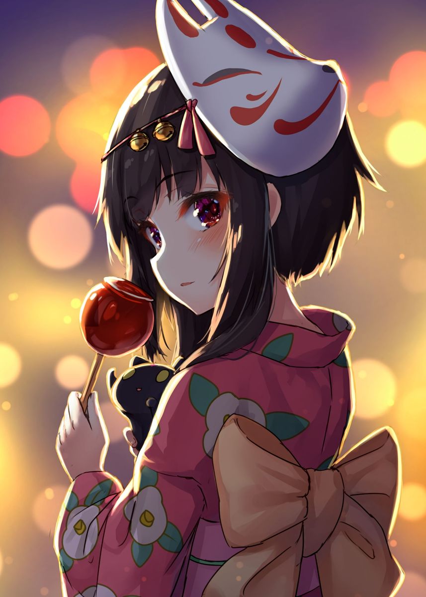 Diamond Painting - Full Round - Anime Girl (30*40CM)