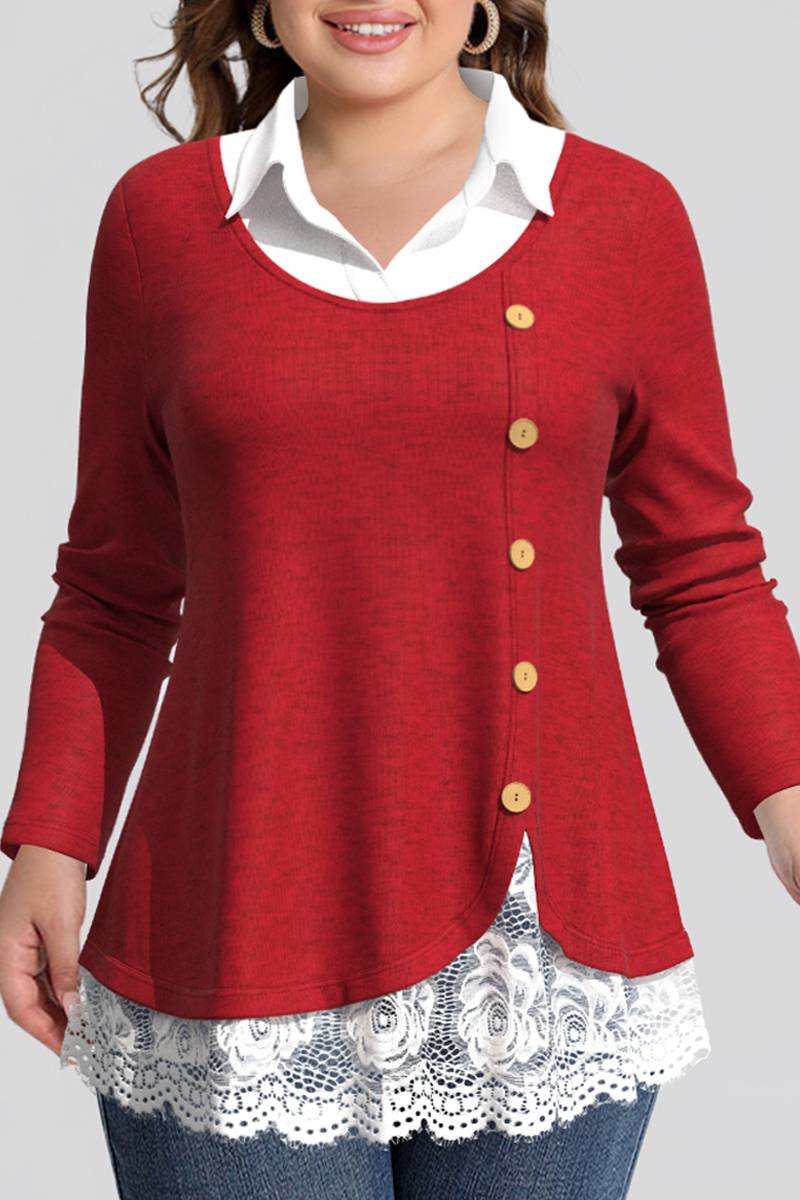 Flycurvy | Plus Size Casual Tops for Women