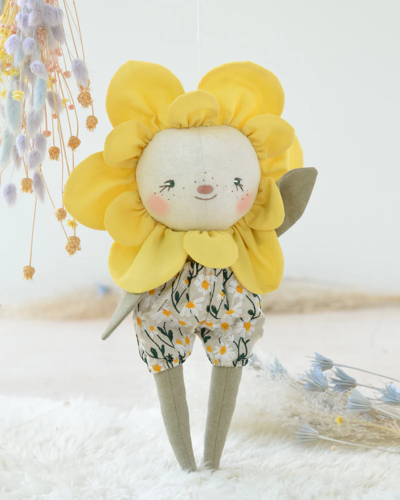Flower Fairy Doll Template Set+ Instructions