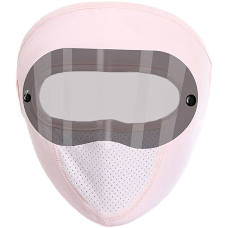 Sunscreen mask with lenses-Sun protection dust, breathable