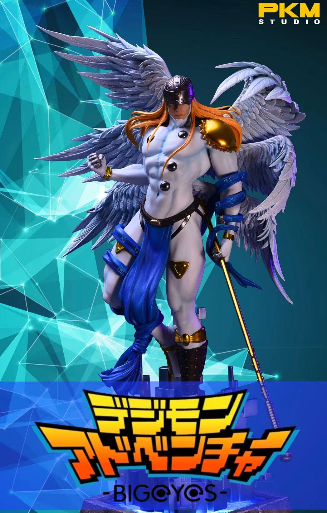 1/6 Scale Angemon with LED - Digimon Resin Statue - PKM Studio [In Stock]
