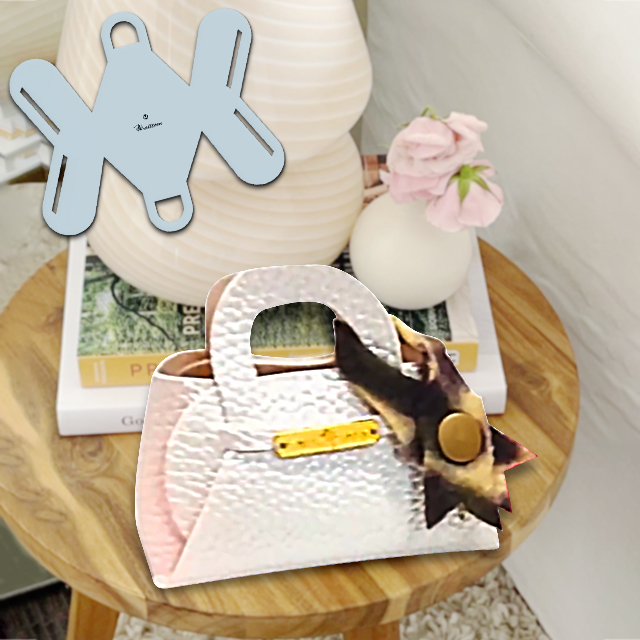 No-Sew Mini Bag Sewing Template - Instructions Included