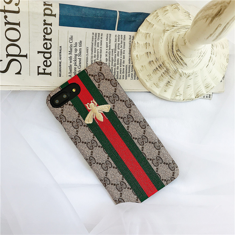 Luxury Hand Embroidery Bee Case for iPhone Samsung