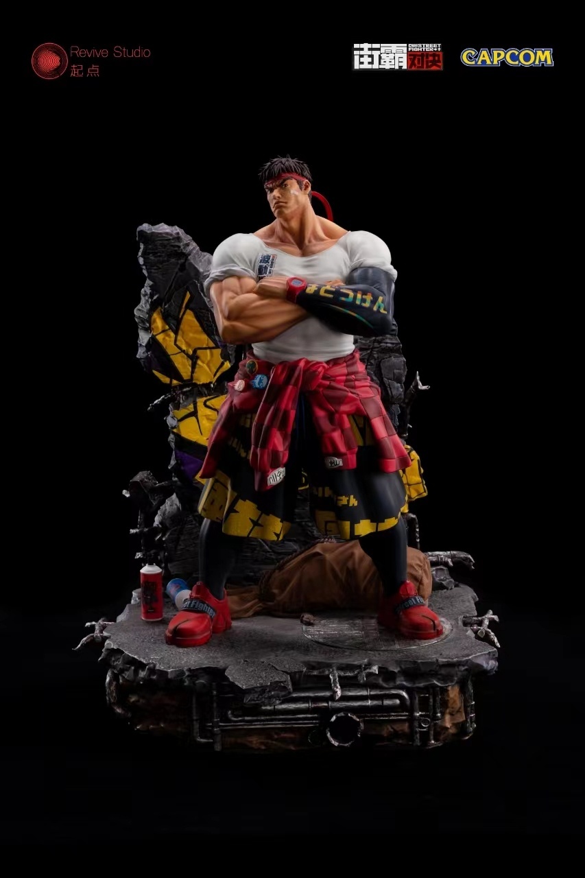 1/6 Scale Licensed Fashion Ryu - Street Fighter Resin Statue - Revive ...