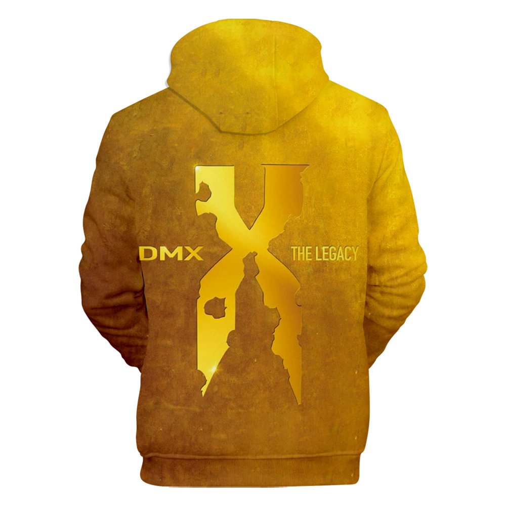 Long Sleeve DMX Hoodie 3D Pullover for Men Women