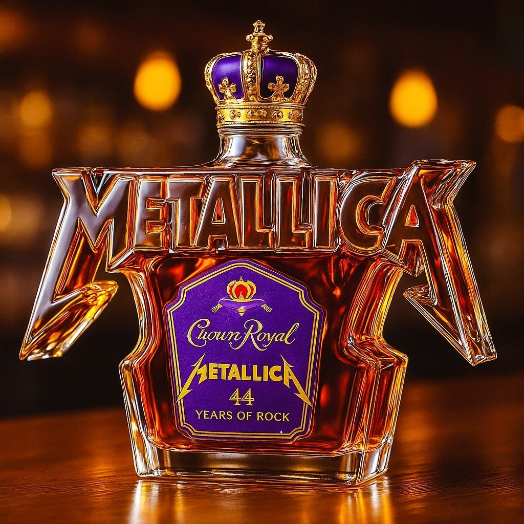 METALLICA “44 Years of Rock” Limited-Edition Whiskey Bottle