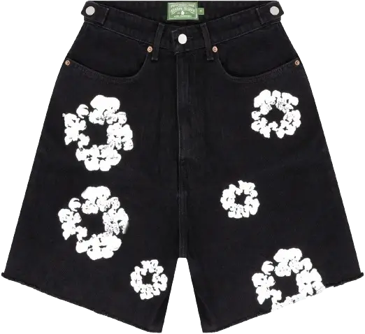 Denim Tears Short Set Black