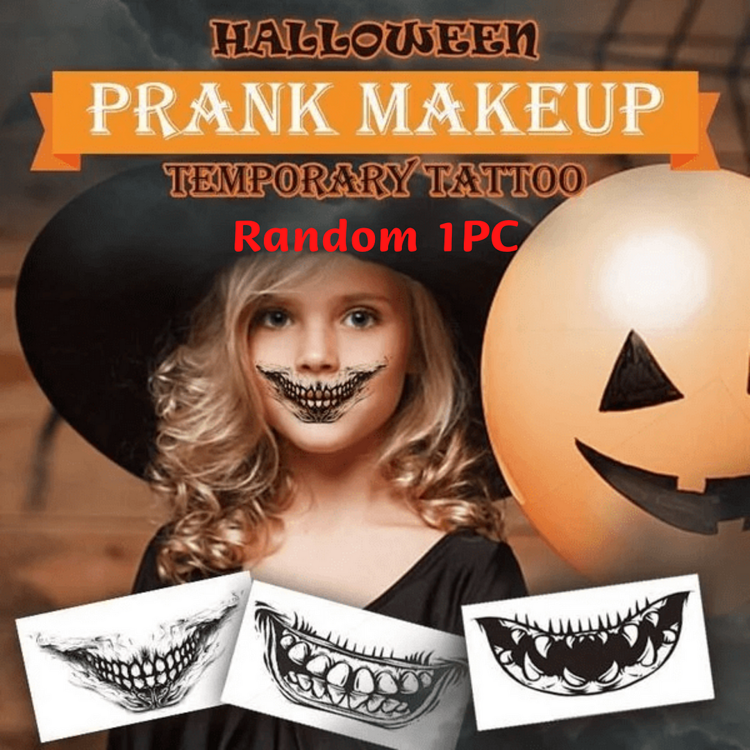 Halloween Temporary Tattoo Sticker
