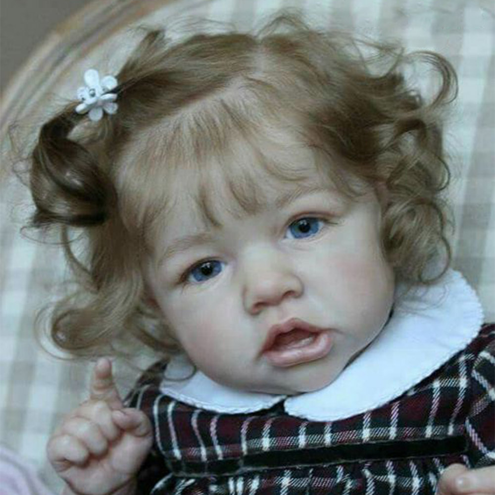 Silicone Girl Dolls 12 inch Realistic Reborn Baby Doll Delia 2023, Real ...