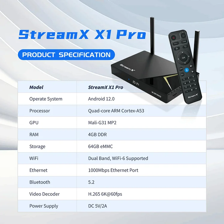 StreamX X1 Pro