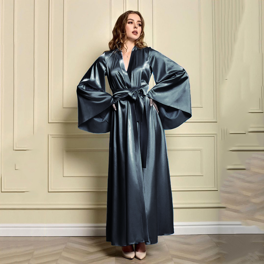 Luxury Long Silk Robe For Women In Multiple Colors | Real Silk Life