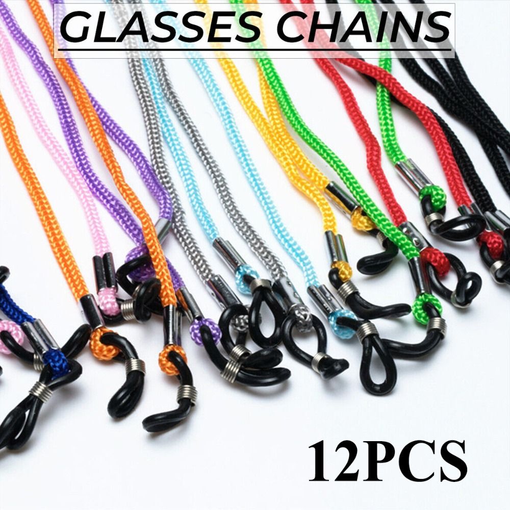 Colorful Glasses Chain Anti-lost Anti-slip Glasses Lanyard Nylon ...