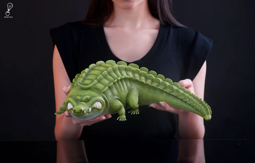 Banana Gator & Durian Gator - ONE PIECE Resin Statue - Brain Hole ...