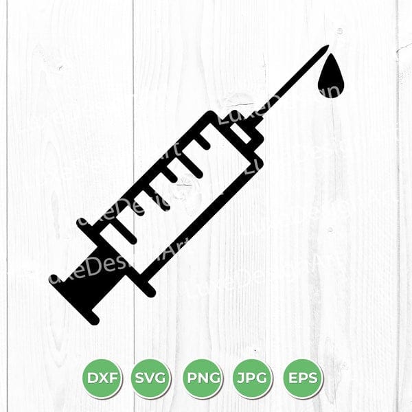 Injection SVG, Injection Icon, Syringe SVG, Injection Vector ...