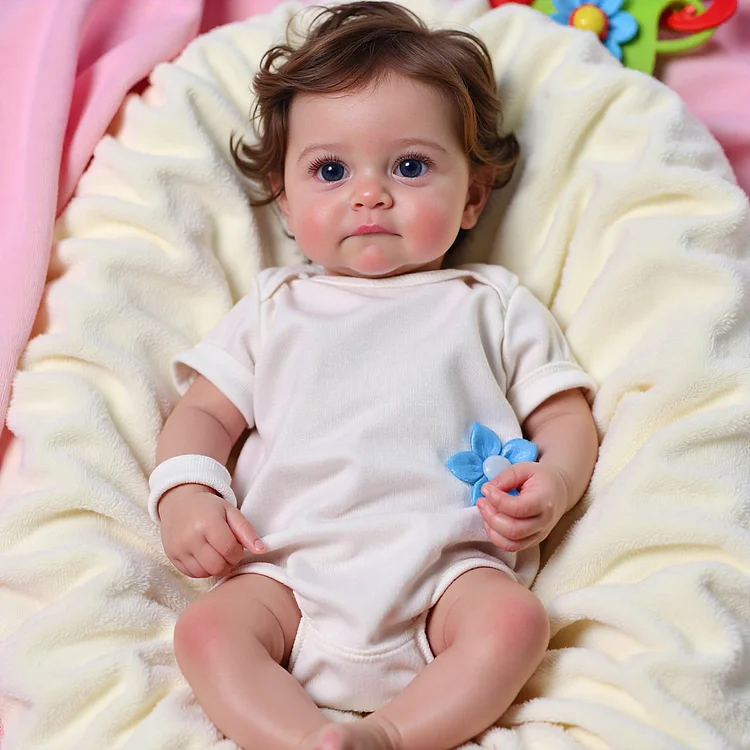 12 & 16 inches Reborn Full Silicone Body Realistic Baby Doll , Toddler ...