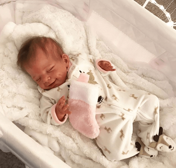 12'' Geraldine Realistic Reborn Baby Doll Girl, Gift