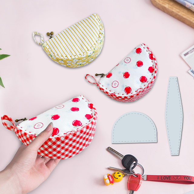 Mini coin purse template