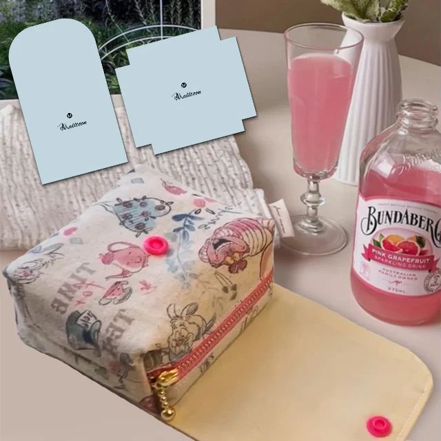 DIY mini Pouch - Include Instructions + Template