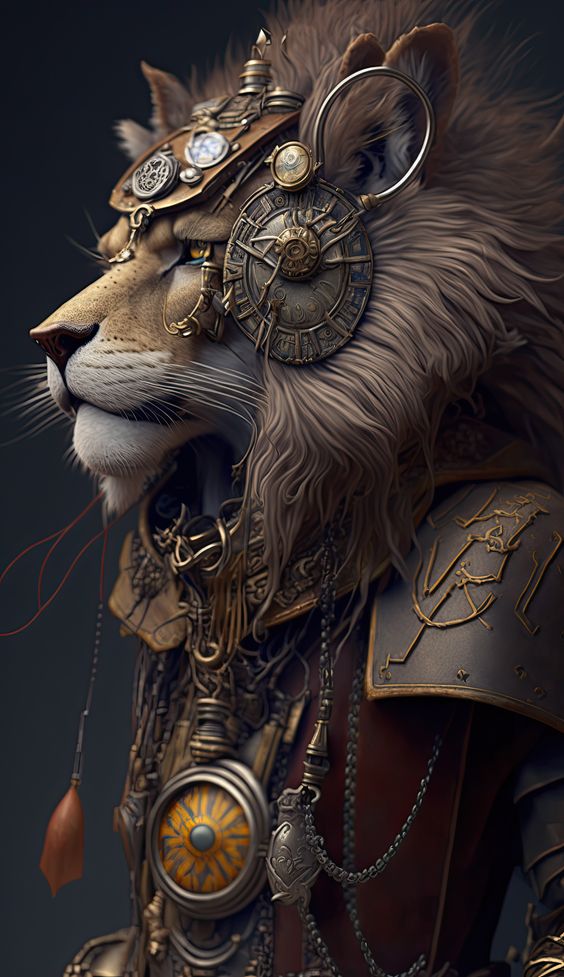 Luxury AB Velvet Diamond Painting Kit -punk lion