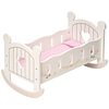 ROBUD Baby Wooden Doll Crib 18inch WRP01