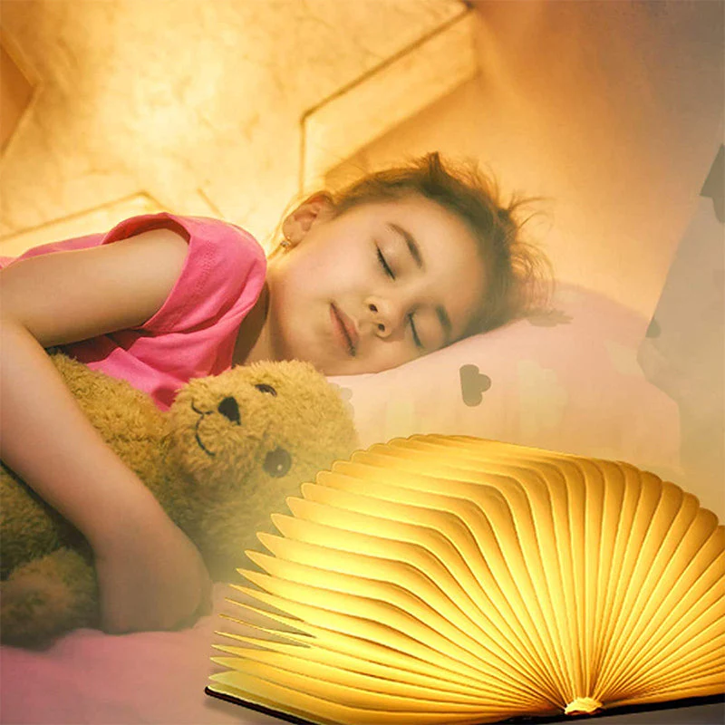 Folding Touch Luminous Book Light