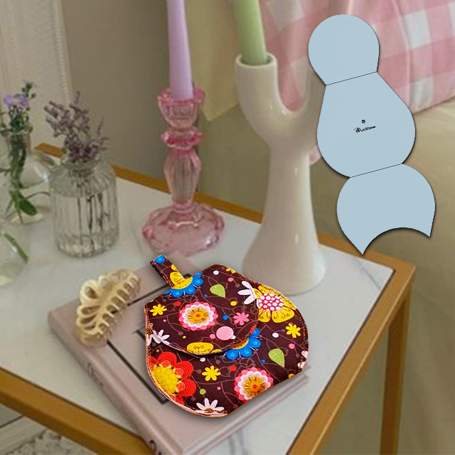 Easy Peasy Coin Purse Template+Tutorial